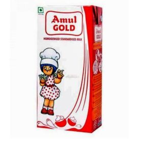 Amul Gold – Fresh Milk, 200ml/1L | Driftbasket